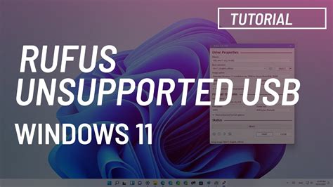 Windows 11 Create A Bootable Usb For Unsupported Computers Using Rufus