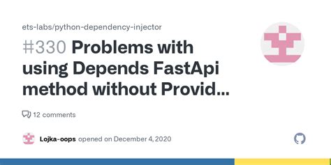 problems with using depends fastapi method without provide in wired