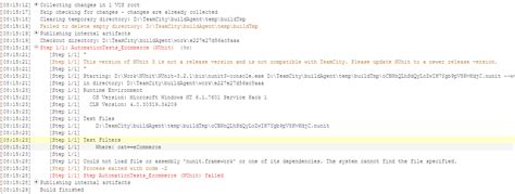 nunit 3 2 1 teamcity could not load file or assembly nunit