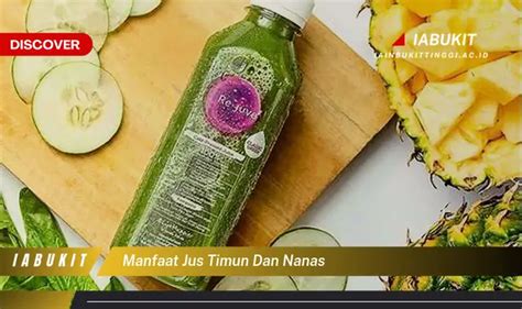 Temukan 7 Manfaat Jus Timun Dan Nanas Yang Bikin Kamu Penasaran Discover