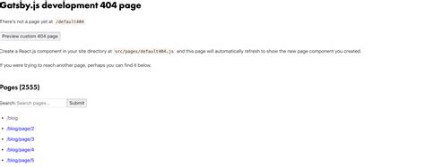adding a 404 page gatsby