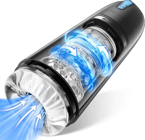 Masturbeuse Homme Sex Toys Masturbateurs Masculins Mains Libres Avec 7