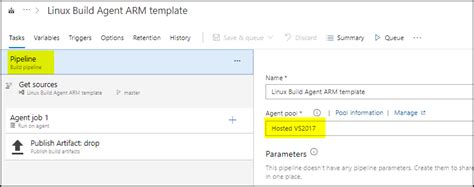 how to create self hosted linux build agent using terraform in azure