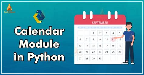 python calendar module with attributes techvidvan