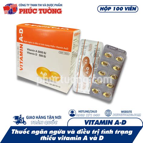 Tác Dụng Của Thuốc Vitamin Ad Có Tác Dụng Gì Trên Sức Khỏe