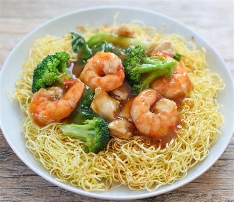 Crispy Pan Fried Noodles Kirbies Cravings