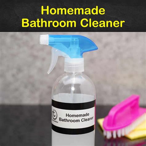 5 Simple And Easy To Make Homemade Bathroom Cleaners