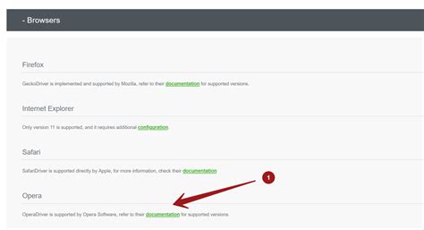 how to run selenium tests on opera browser