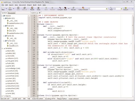 create a python game for the raspberry pi