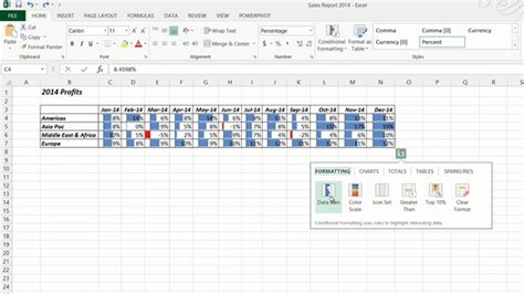 how to use quick analysis tool in excel 2010 gsmvvti