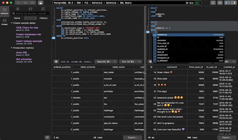 easy multiple database management with tableplus