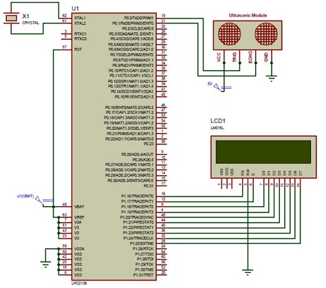 code bloges interface a ultrasonic sensor with arm microcontroller