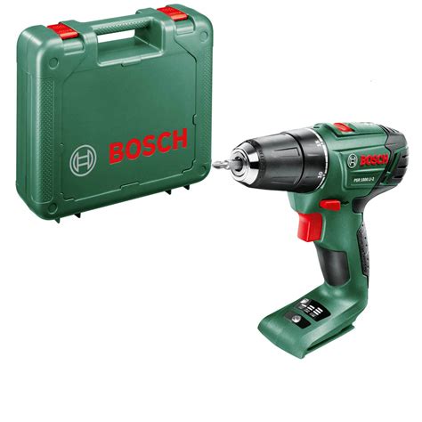 Bosch 18v Coolpack Cordless Combi Drill Gsb 18v 110c Bare Unit