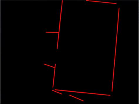 image processing detecting quadrilateral shapes from