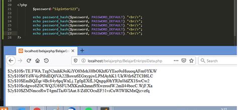 fungsi enkripsi terbaik untuk mengamankan data di php