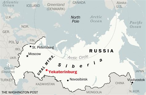 This Russian City Says ‘dont Call Us Siberia The Washington Post