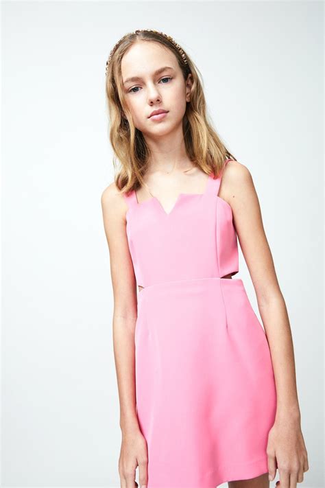 Milly Minis Cady Hazel Cut Out Dress