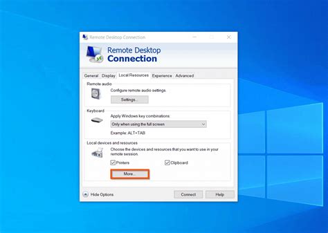 how to use remote desktop to connect to a windows 10 pc