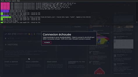 i can t connect to my gta rp rotoria server for two days