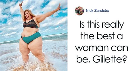 Gillettes New Ad Of A Model In A Bikini Gets Controversial Reactions