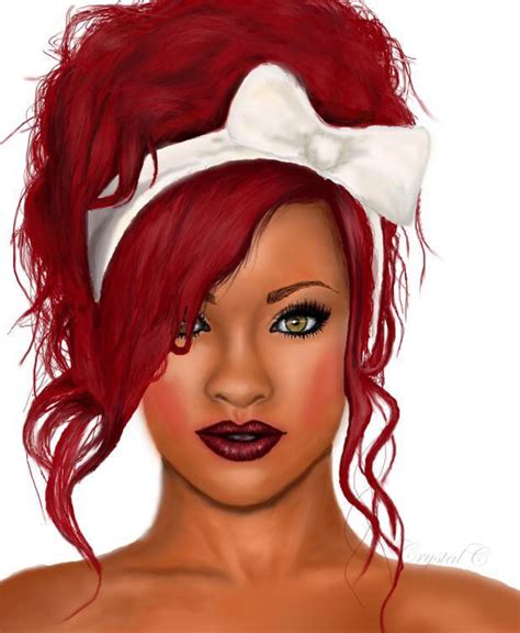 Rihanna By Crystalcoomber On Deviantart Celebrity Artwork Fantasy