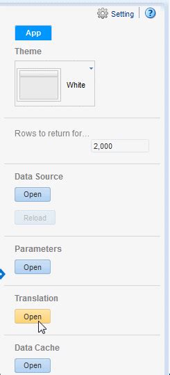 configuring app settings