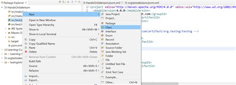 getting started with selenium set up selenium maven java project in