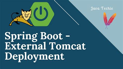 spring boot with external tomcat deployment youtube