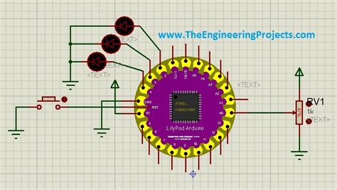 arduino lilypad simulation in proteus the engineering