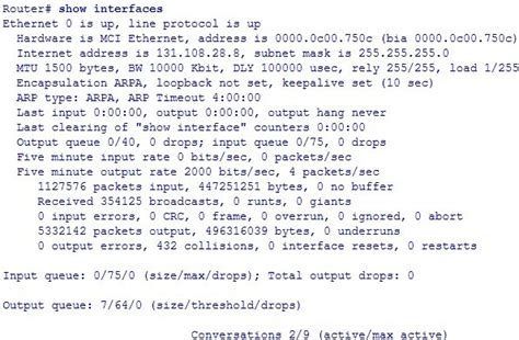 show interfaces router switch blog