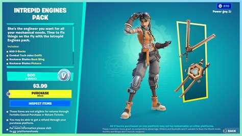 Fortnite Item Shop New Intrepid Engines Starter Pack 6 19 23 Youtube