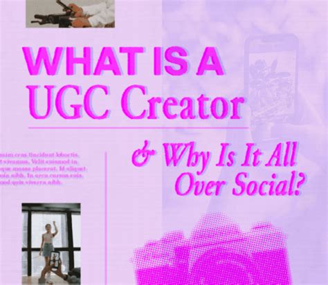 What Is A Ugc Creator Steps To Become One Examples
