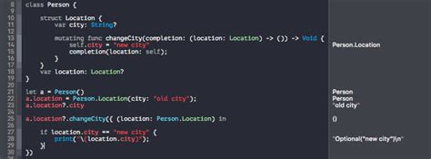 [solved] how to set a class property using a mutating function swift