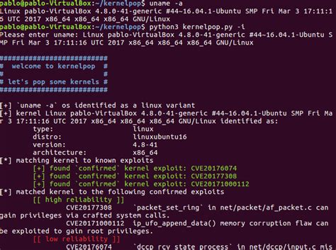kernelpop si haces pop puede que tu linux sea vulnerable linux