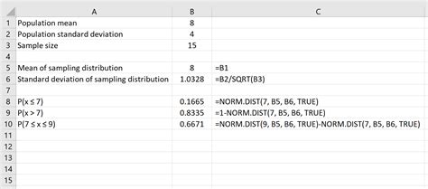how to apply the central limit theorem in excel statology