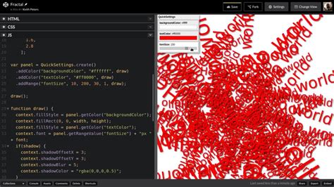 quicksettings js for creative coders youtube