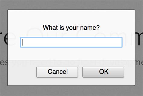 36 javascript prompt for input javascript overflow