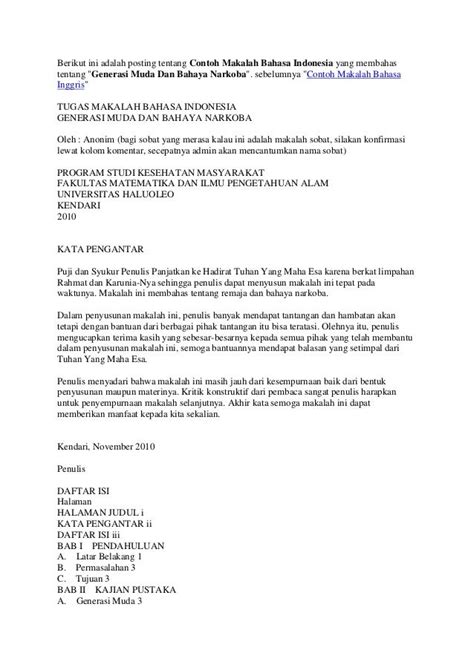 Contoh Makalah Dalam Bahasa Inggris Tentang Kesehatan My Skripsi