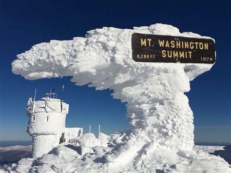 Learn About Extreme Weather On Mount Washington Dartmouth