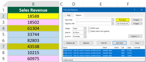 how to sum and count cells by color in excel dollar excel