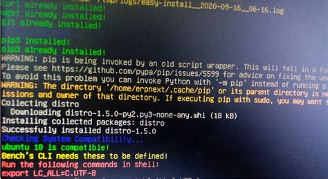 help in ubuntu 18 04 5 installation erpnext discuss frappe erpnext