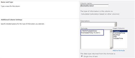 how to create a calculated column in sharepoint list or