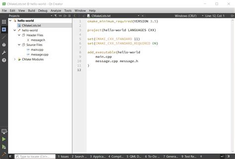 qt creator 6 cmake update