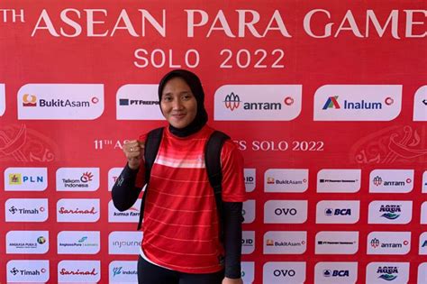 Putri Aulia Ferry Pradana Pasangan Emas Di Asean Para Games 2022