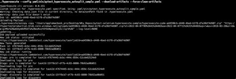 run automation tests on hyperexecute using pytest lambdatest