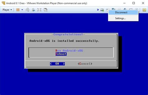 install android 8 1 oreo in virtual machine vmware and