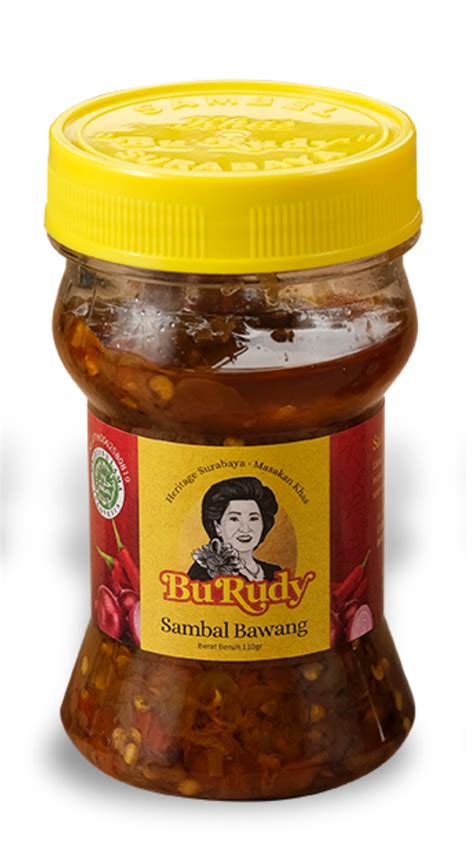 Oleh Oleh Khas Surabaya Sambal Bu Rudy