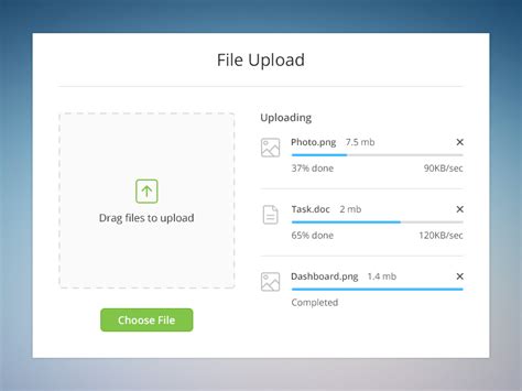 file upload ui inspiration via muzli by muzli muzli design