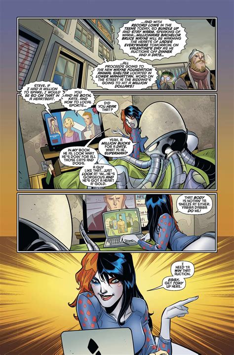 Never Before Seen Pages From Dc Comics Harley Quinn Valentines Special