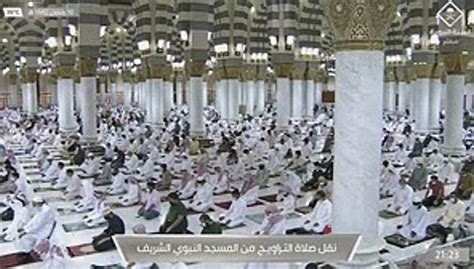 صلاة التراويح 11 رمضان 1442هـ المسجد النبوي خالد المهنا Video